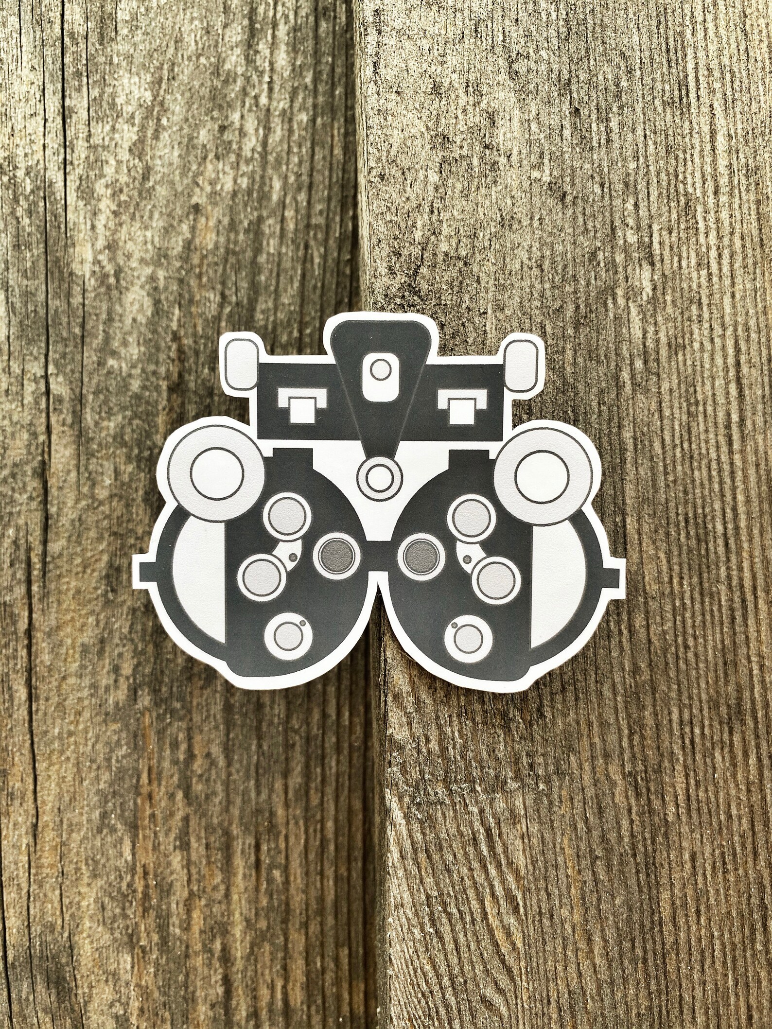 Phoropter Vinyl Stickers Optometry Decals Stickers | Etsy