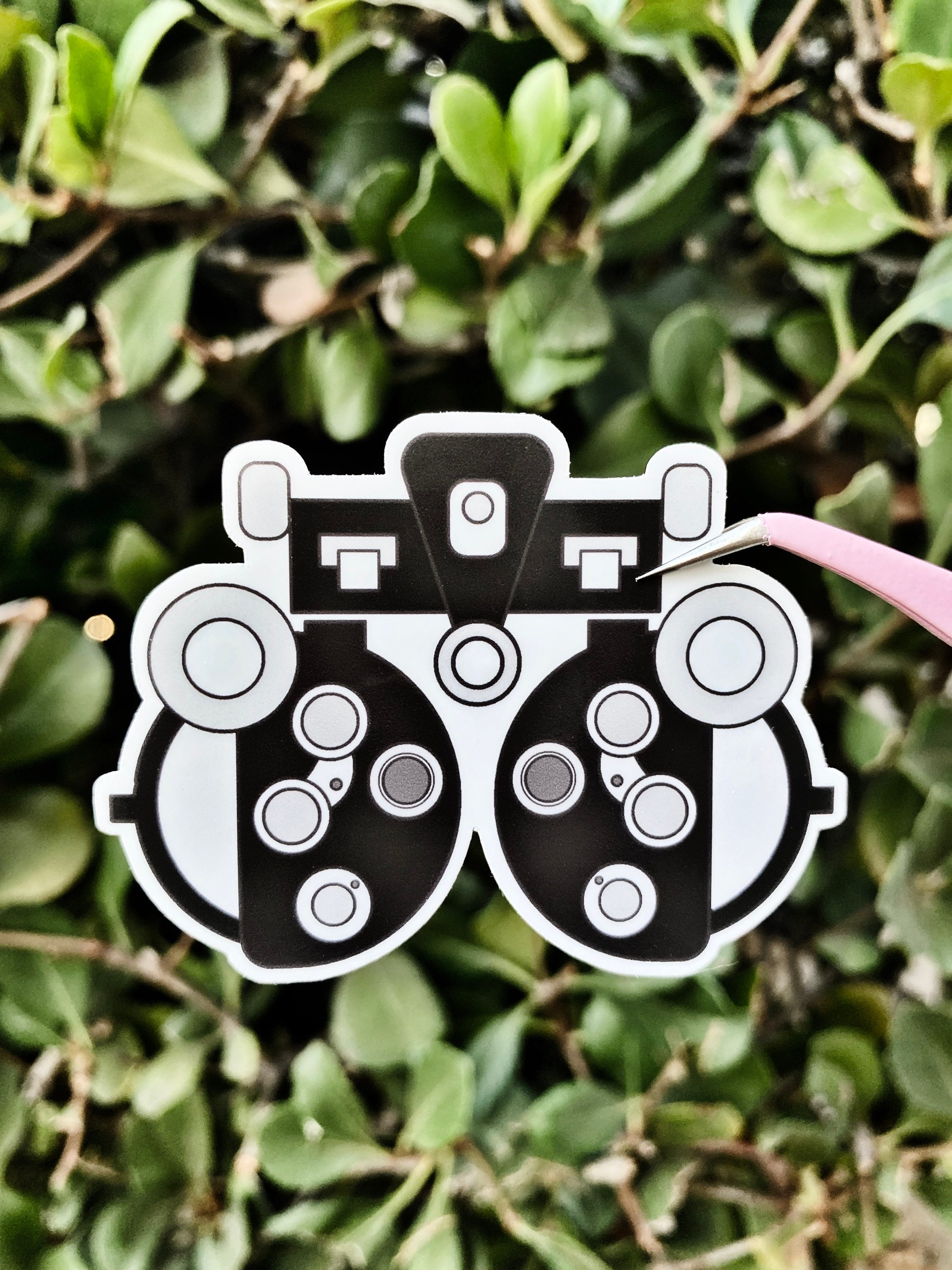 Phoropter Vinyl Stickers Optometry Decals Stickers - Etsy