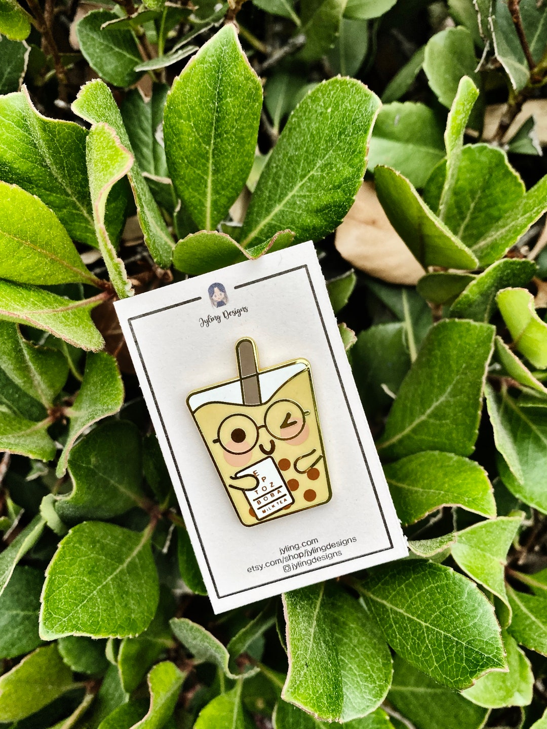 Optometry Boba Eye Chart Enamel Pins Optometry Stickers Gifts and Decal ...