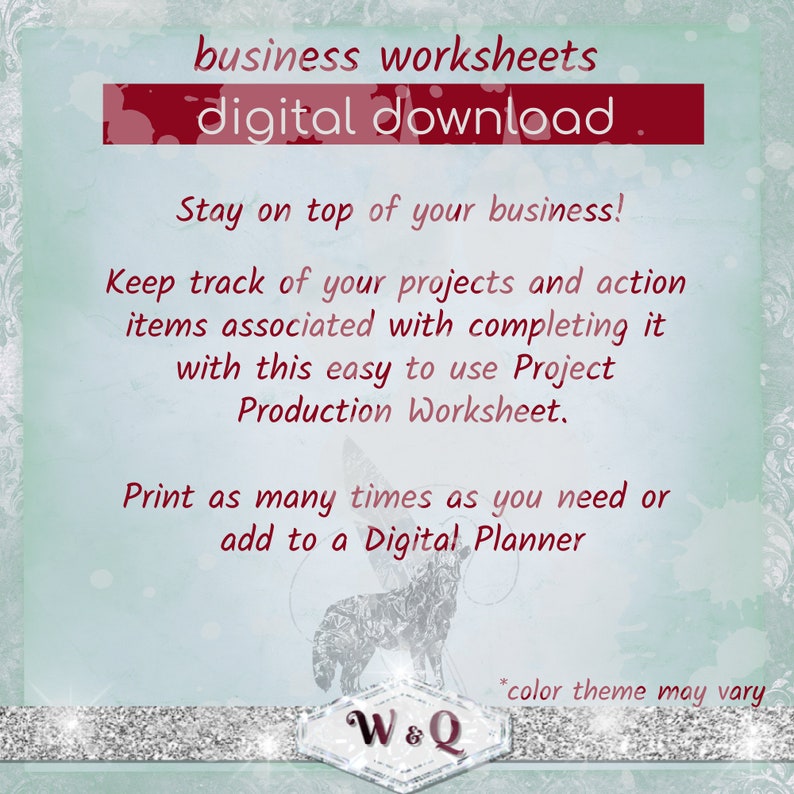 Product Brainstorming Worksheet - Etsy