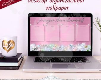 Productivity Desktop Wallpaper - Etsy