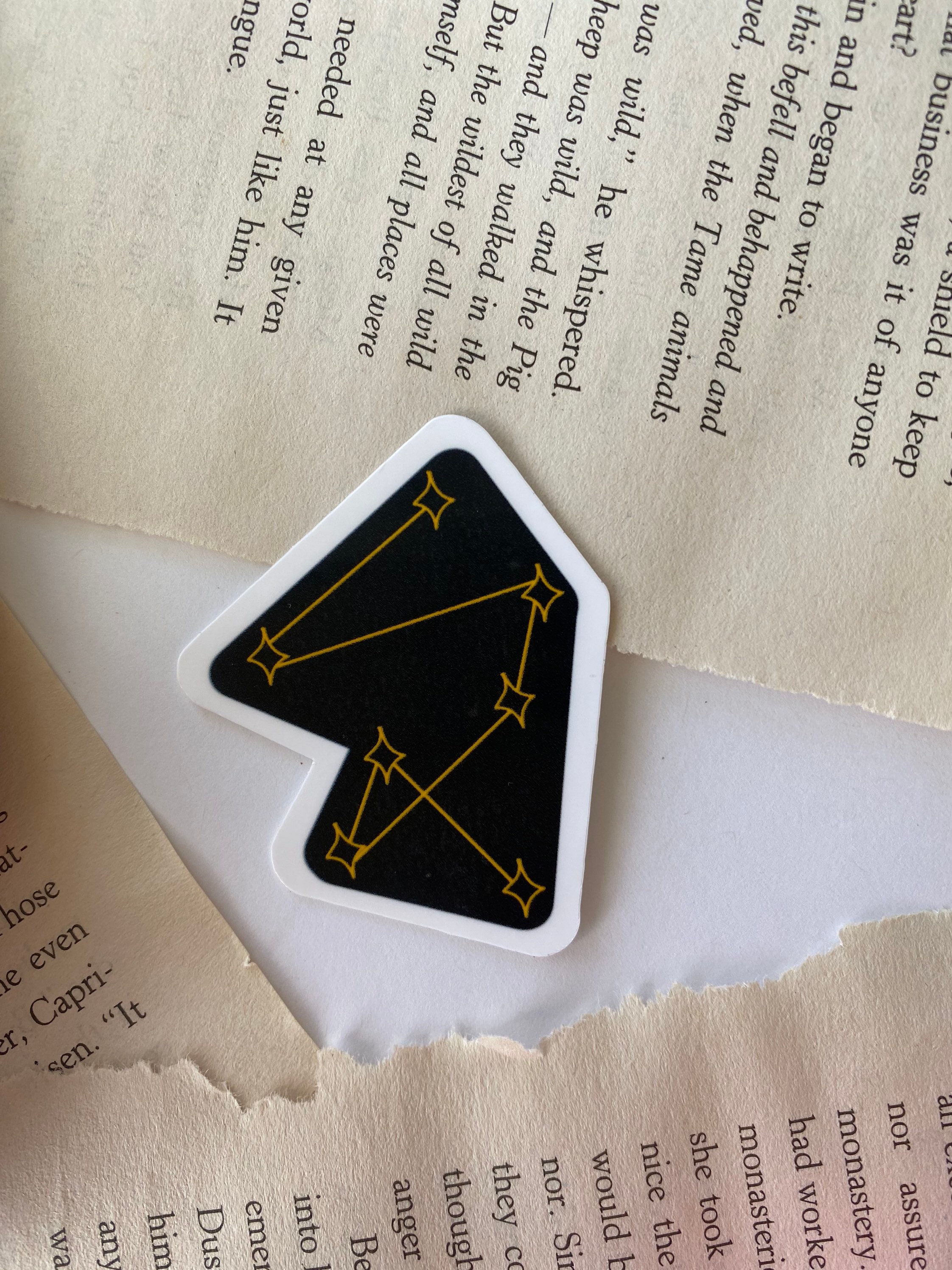 Addie Larue Constellation Sticker the Invisible Life of - Etsy Denmark