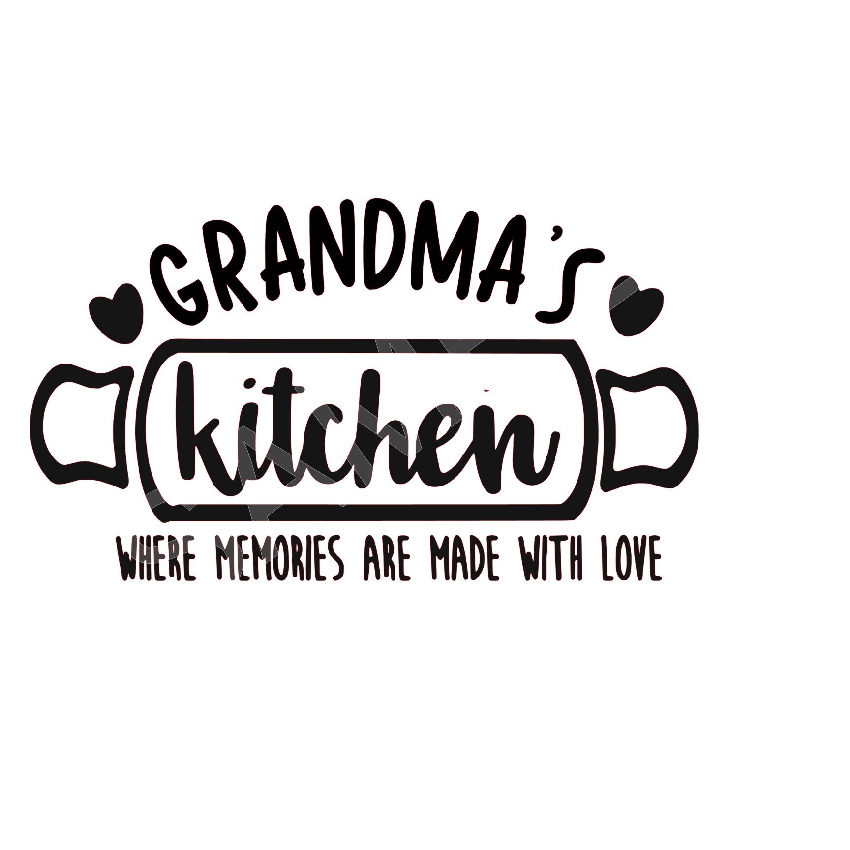 Grandma's Kitchen SVG - Etsy