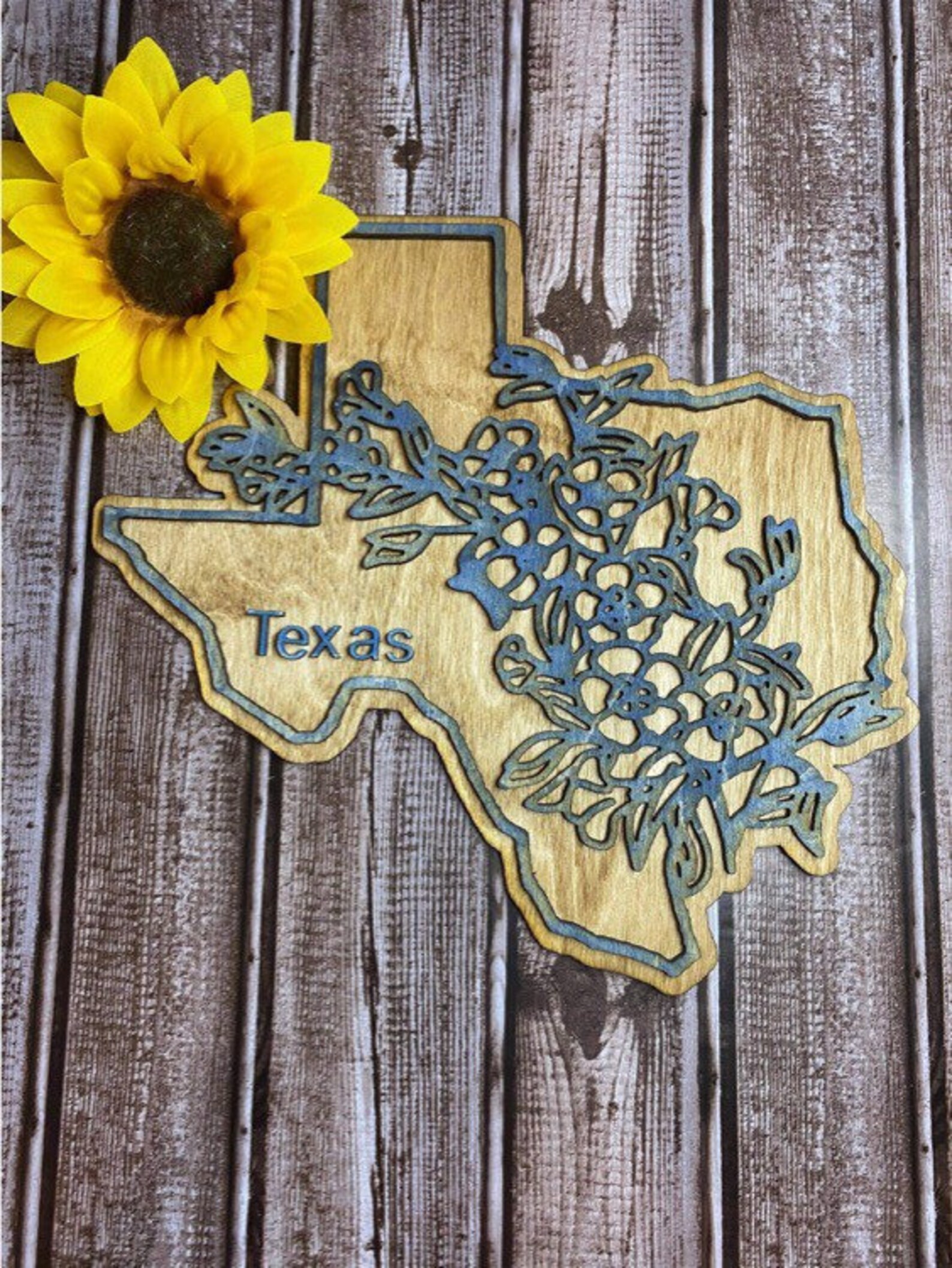 Texas Flower SVG - Etsy