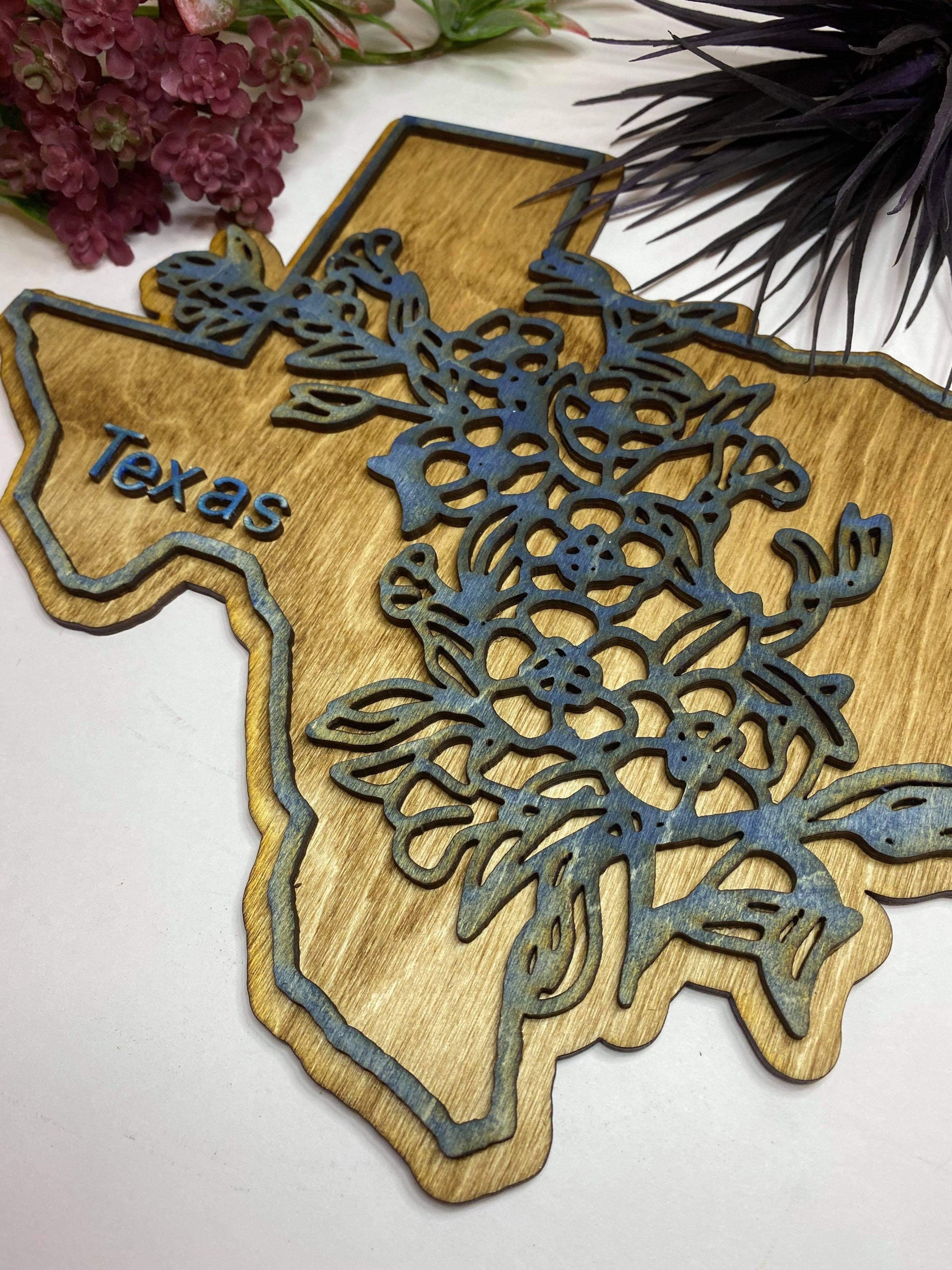 Texas Flower SVG - Etsy
