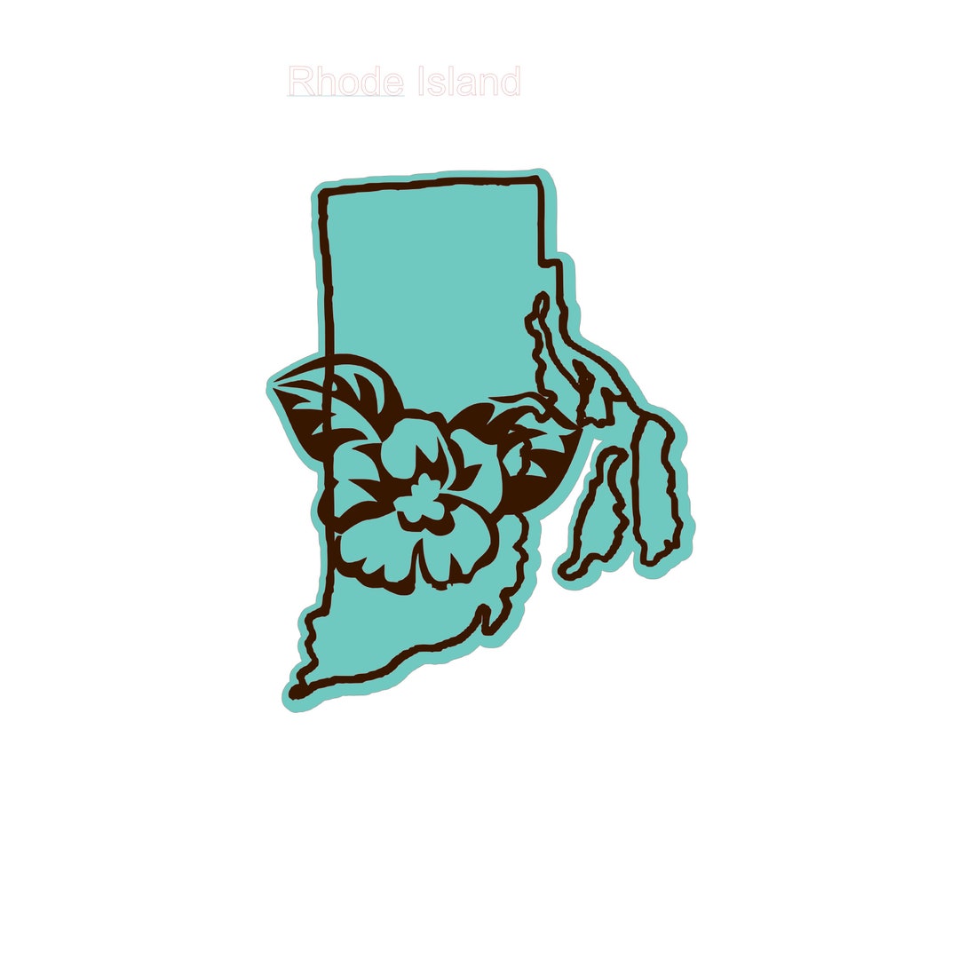 Rhode Island Flower SVG - Etsy