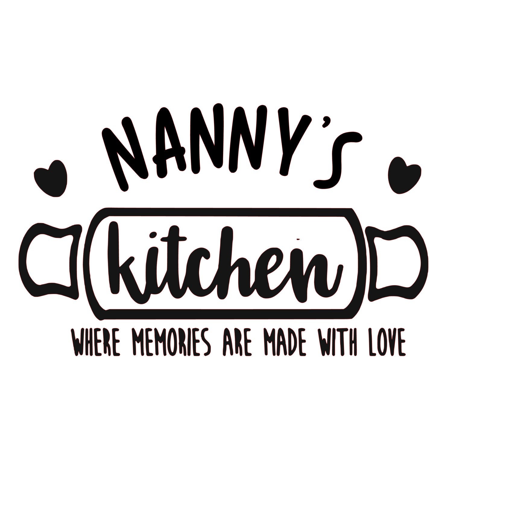 Nanny's Kitchen SVG | Etsy