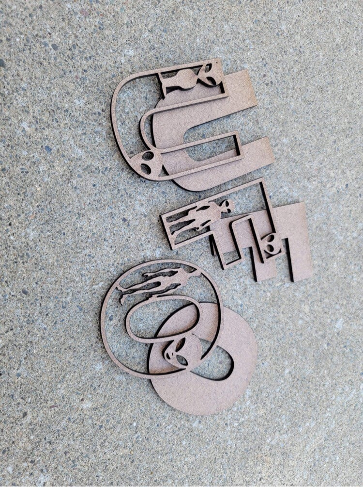 Alien/ufo Letters SVG, Wall Decor, Alien/ufo Name Sign - Etsy