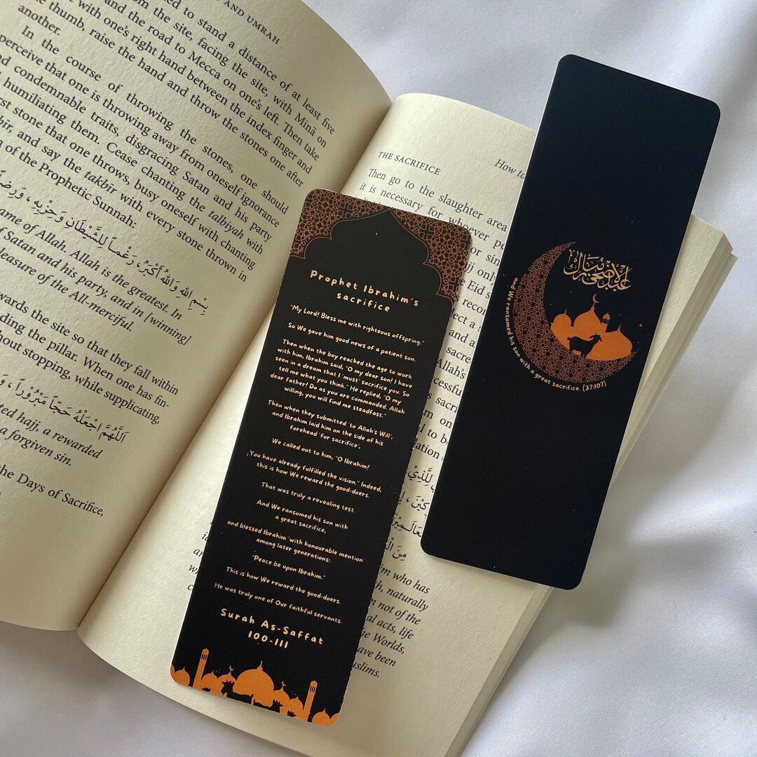 Islamic Bookmark | Eid Ul Adha Bookmark | Dhul Hijjah | Hajj | Umrah ...