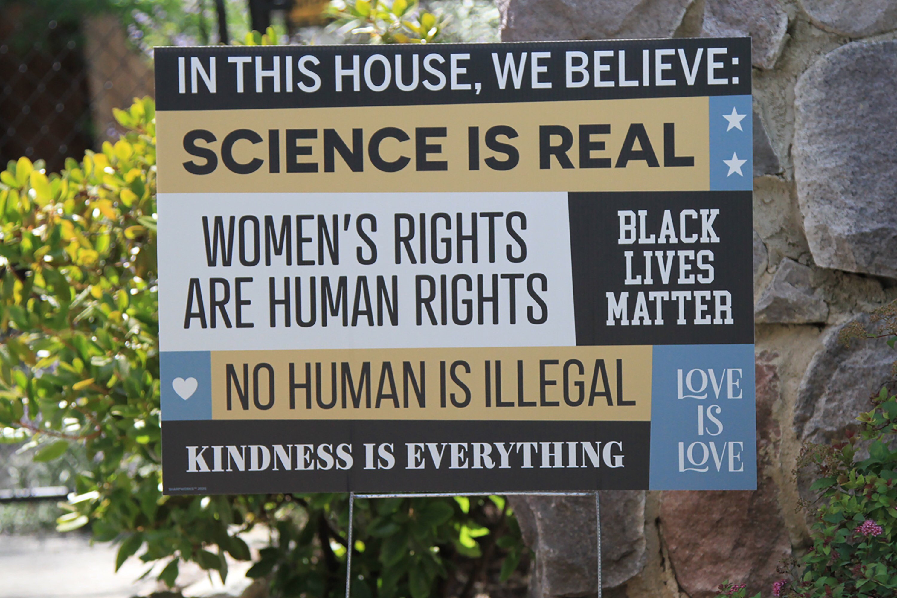 In This House, We Believe Science is Real, Women's Rights Are Human ...