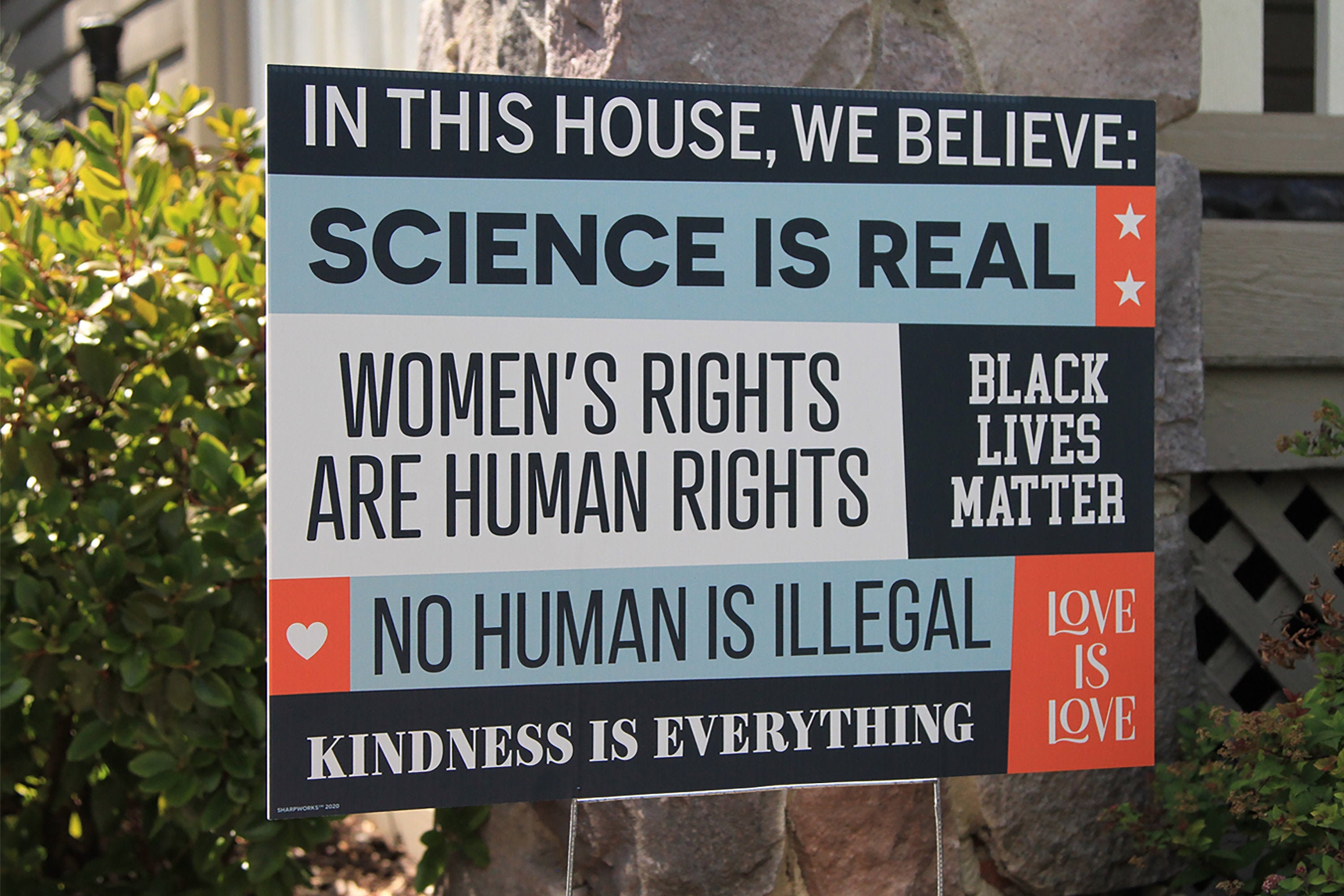 In This House, We Believe Science is Real, Women's Rights Are Human ...