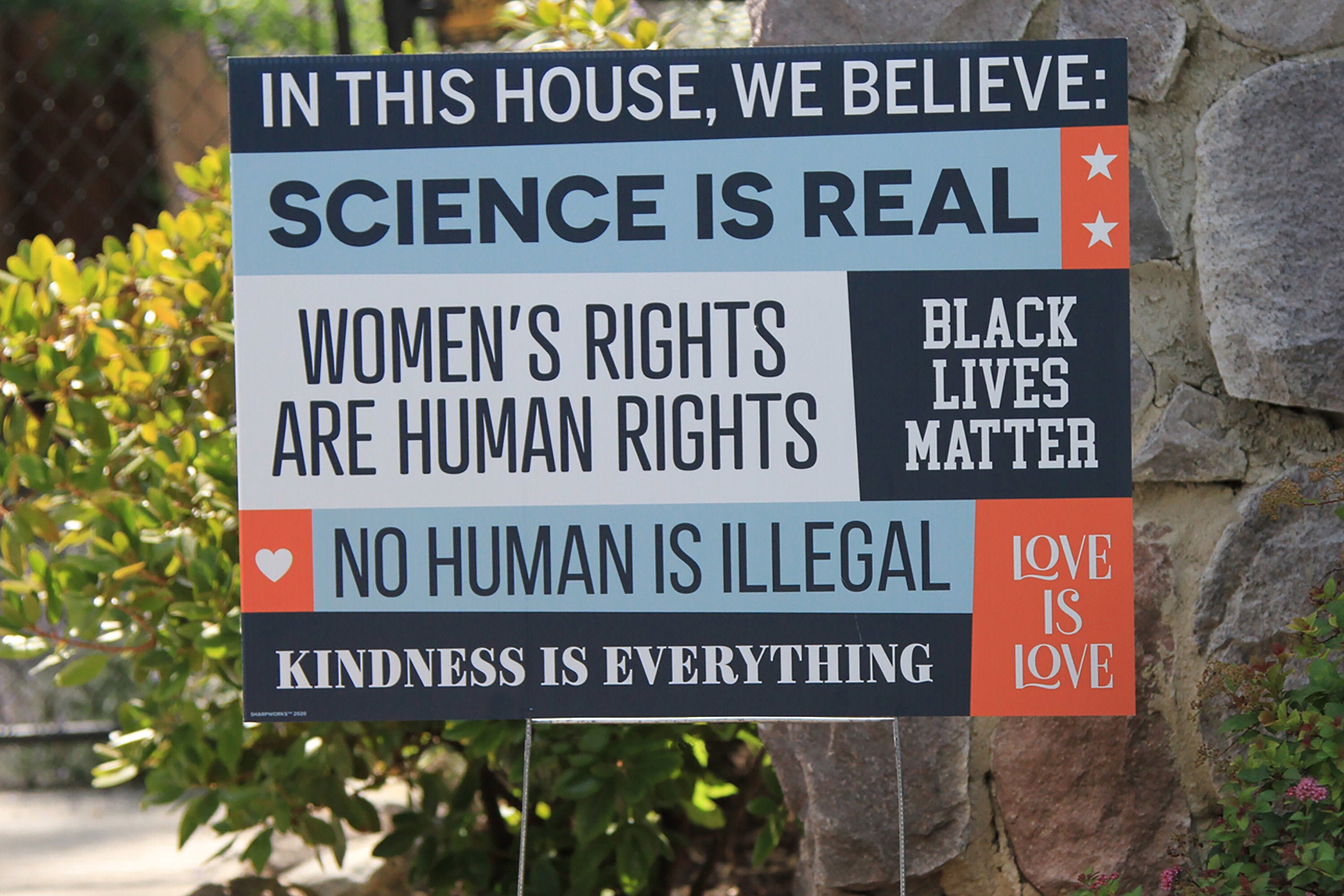 In This House, We Believe Science is Real, Women's Rights Are Human ...