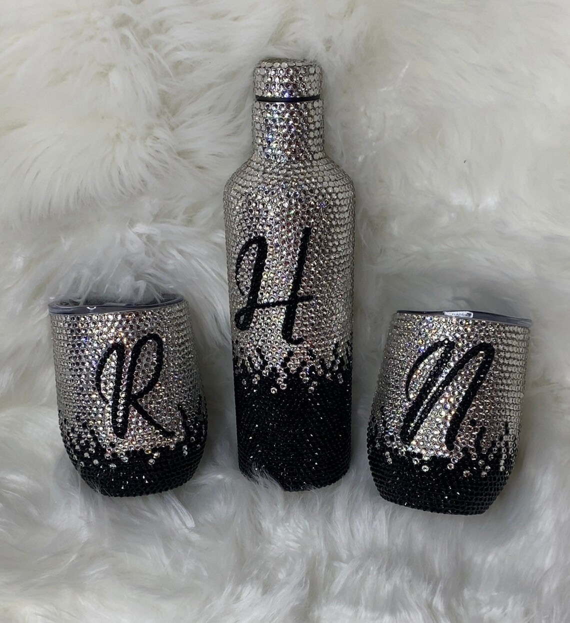 Custom Wine Tumbler Set - Etsy