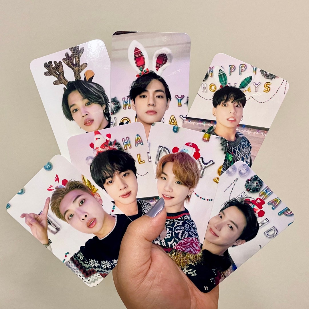 BTS Butter Holiday Remix X Christmas Selca Photocards - Etsy