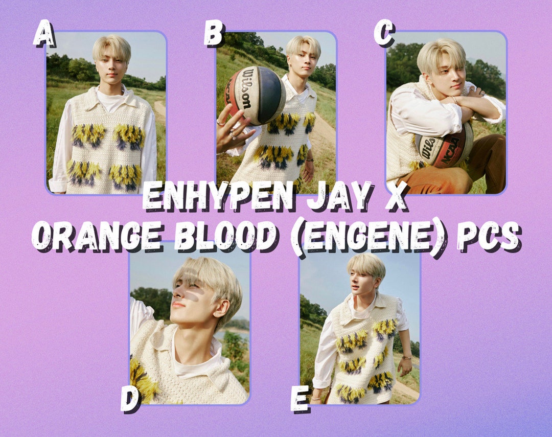 Enhypen Jay X Orange Blood ENGENE Photocards - Etsy