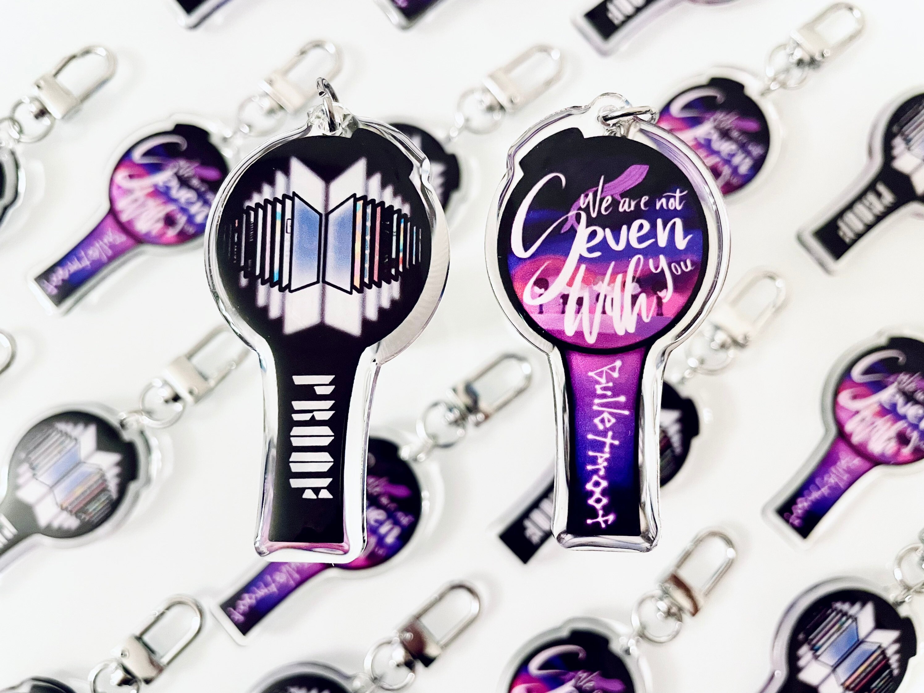 BTS WAB:TE (bulletproof) / Proof Army Bomb Keychain - Etsy