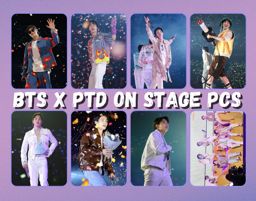 BTS X PTD on Stage Photocards - Etsy