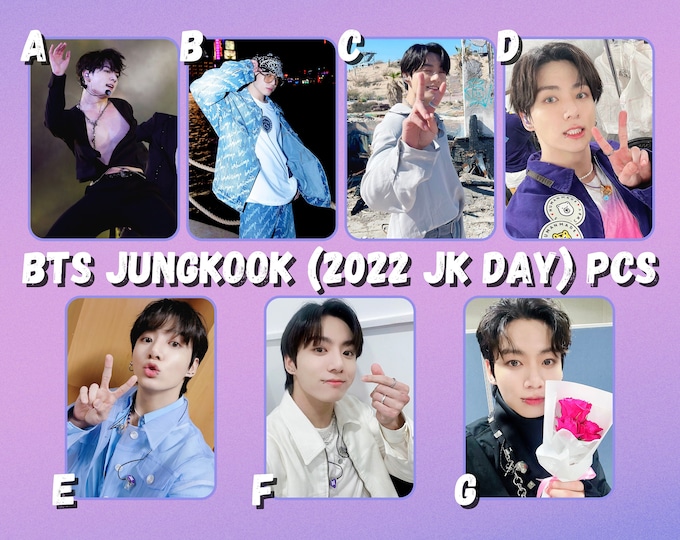 BANK of JK CARD | Jungkook Bts Bangtan Photocard - Etsy Canada