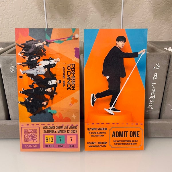 Bts Ptd Seoul Ticket - Etsy