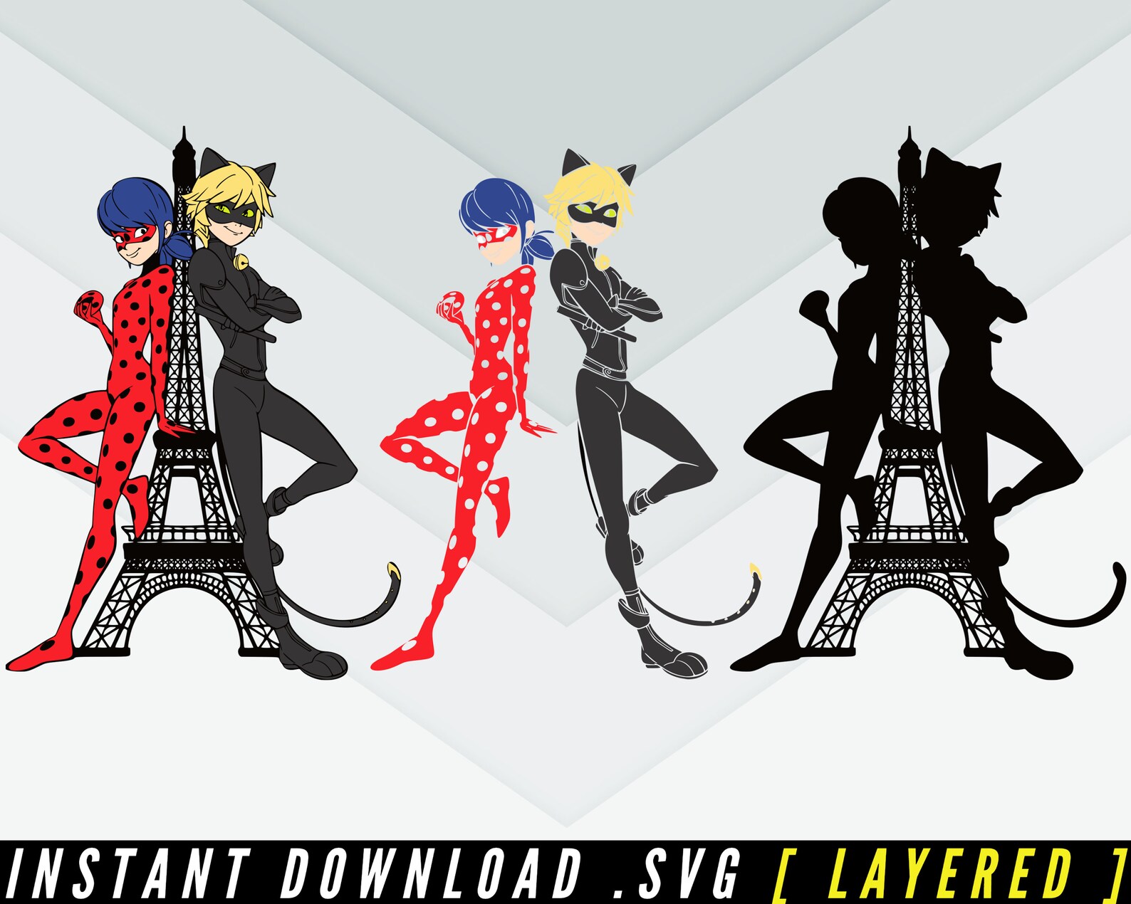 The Best Miraculous ladybug svg ladybug svg Miraculous | Etsy