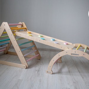 Rocker Ramp, Multifunctional Swing Toy, Climbing Arch, Foldable ...