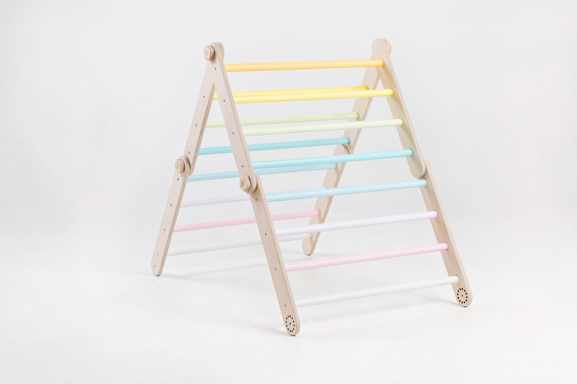 Transformable Climbing Triangle Pastel Rainbow Ladder | Etsy