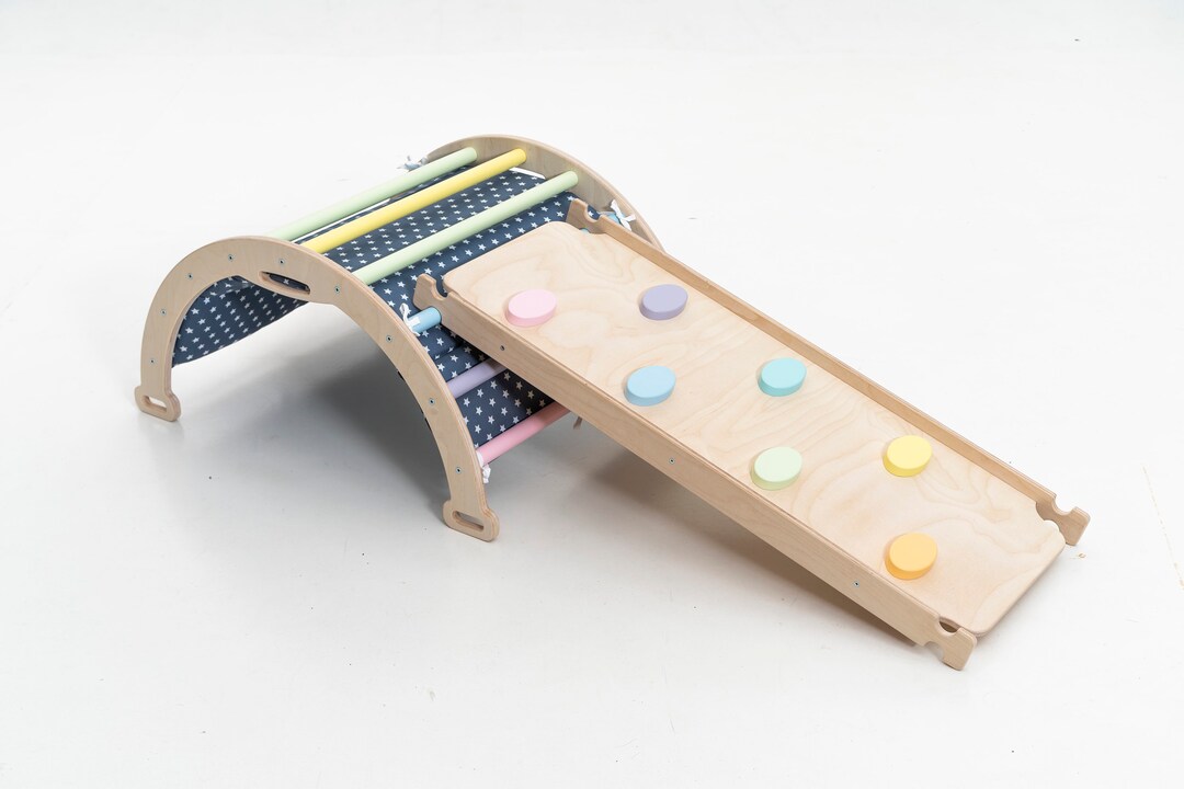 Rocker Arch With Cushion, Arch With Ramp, Baby Gym - Etsy
