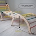 Climbing Triangle Pastel Rainbow, Foldable Triangle, Ladder Climber ...