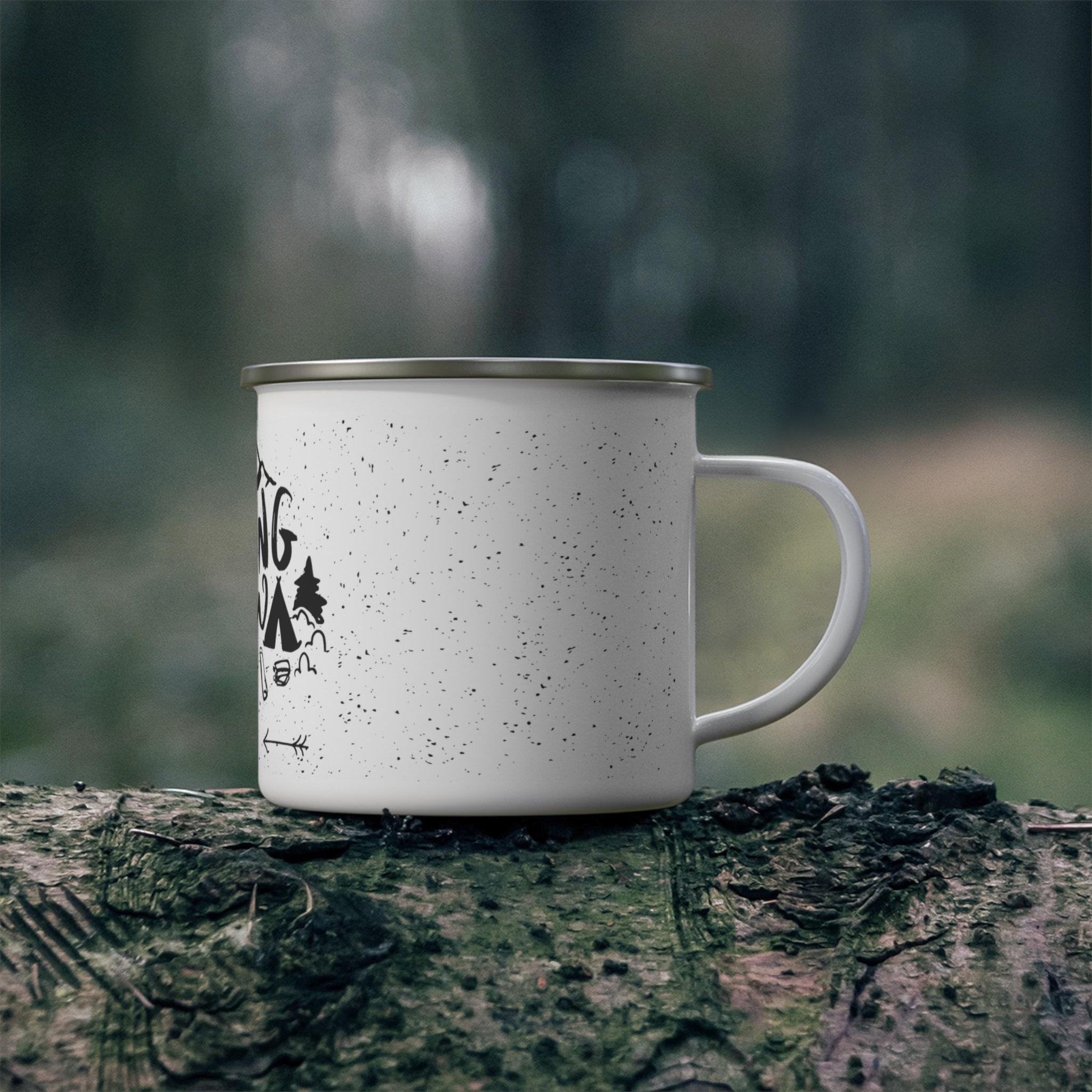 Stainless Steel Enamel Mug for Outdoor Enthusiasts/camping Mug for ...