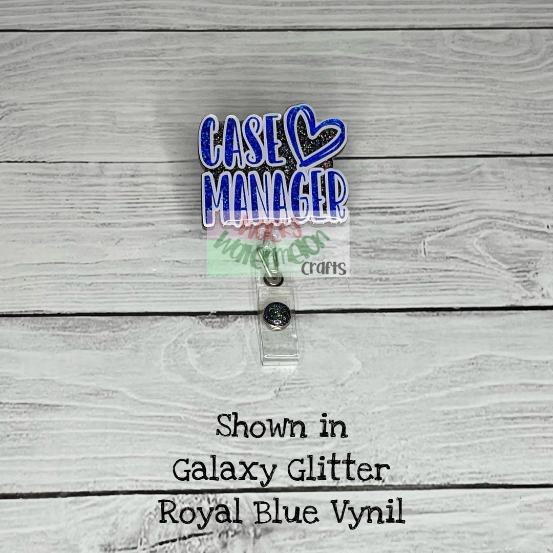 Case Manager Badge Reel (alligator Clip) - Etsy