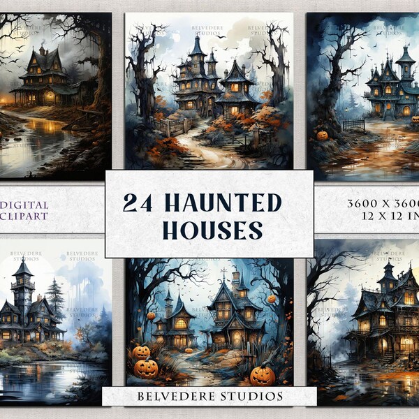 Halloween Watercolor - Etsy