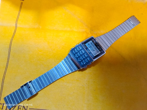 Vintage CASIO 1987 Rare Data Bank 100 Calculator (261… - Gem