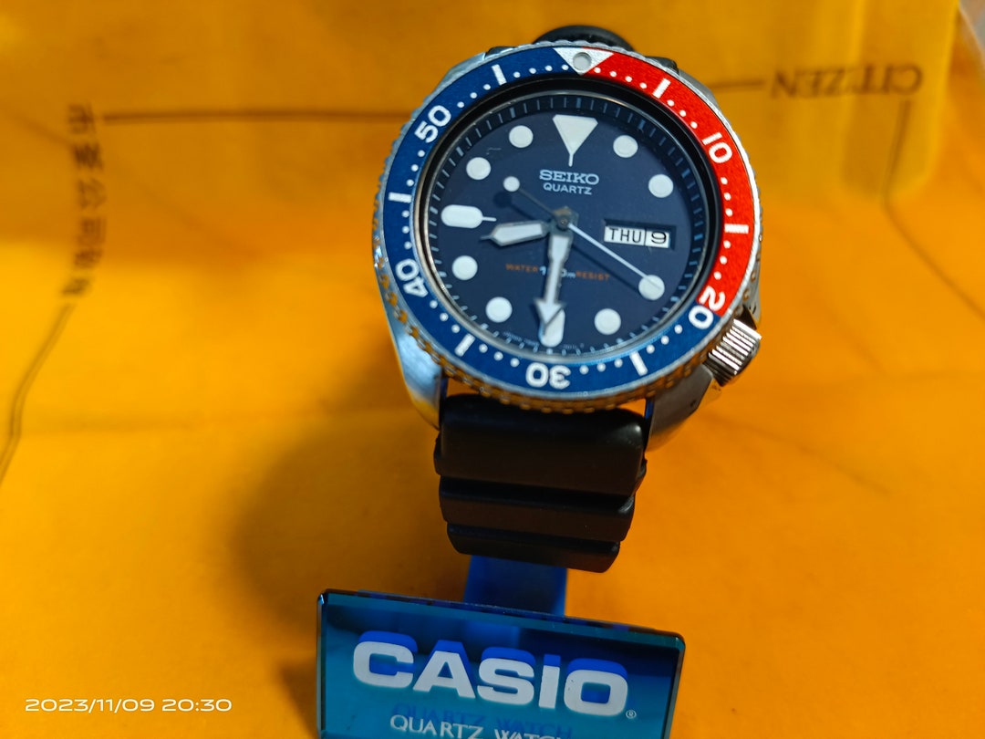 Vintage SEIKO 1980 Diver 150m Quartz 7548-700B New Original - Etsy