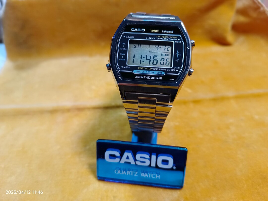 Vintage CASIO 1976 Rare Diver Marlin 100m (106) W-150 H101 All Original ...