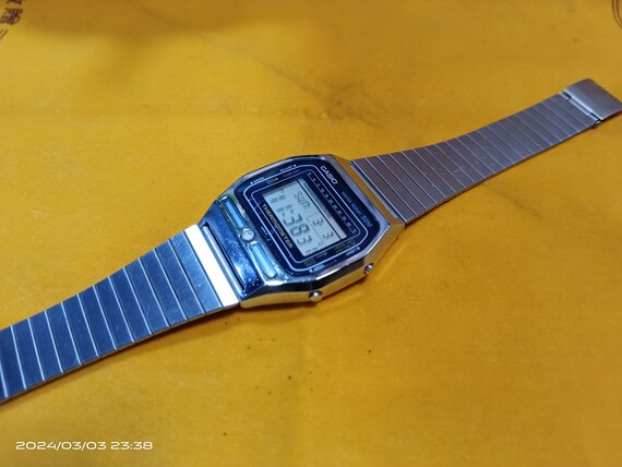Vintage CASIO 1980 Rare First Temp Sensor 50M (225) T… - Gem