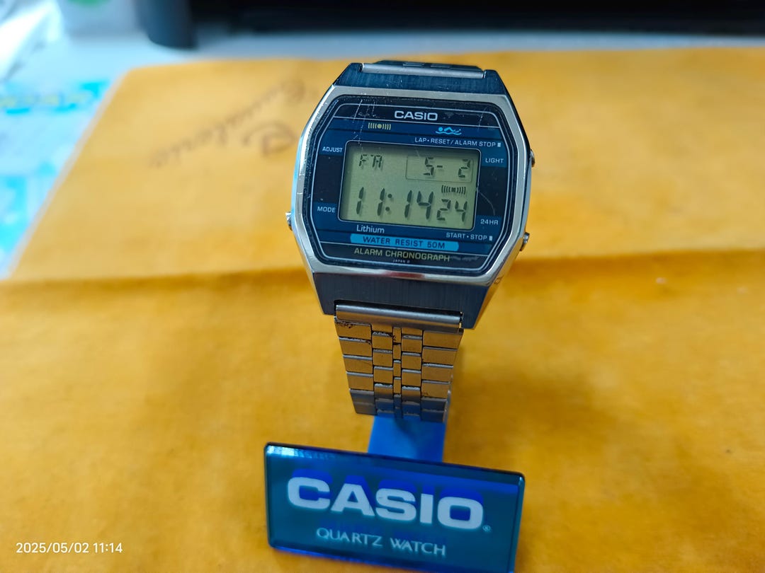 Vintage CASIO 1980 Rare Diver 50m Chrono Timer Alarm (106) W-53 All ...