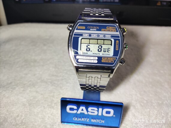 Vintage Citizen Multi-Alarm Chrono Diver 100m 1980's… - Gem