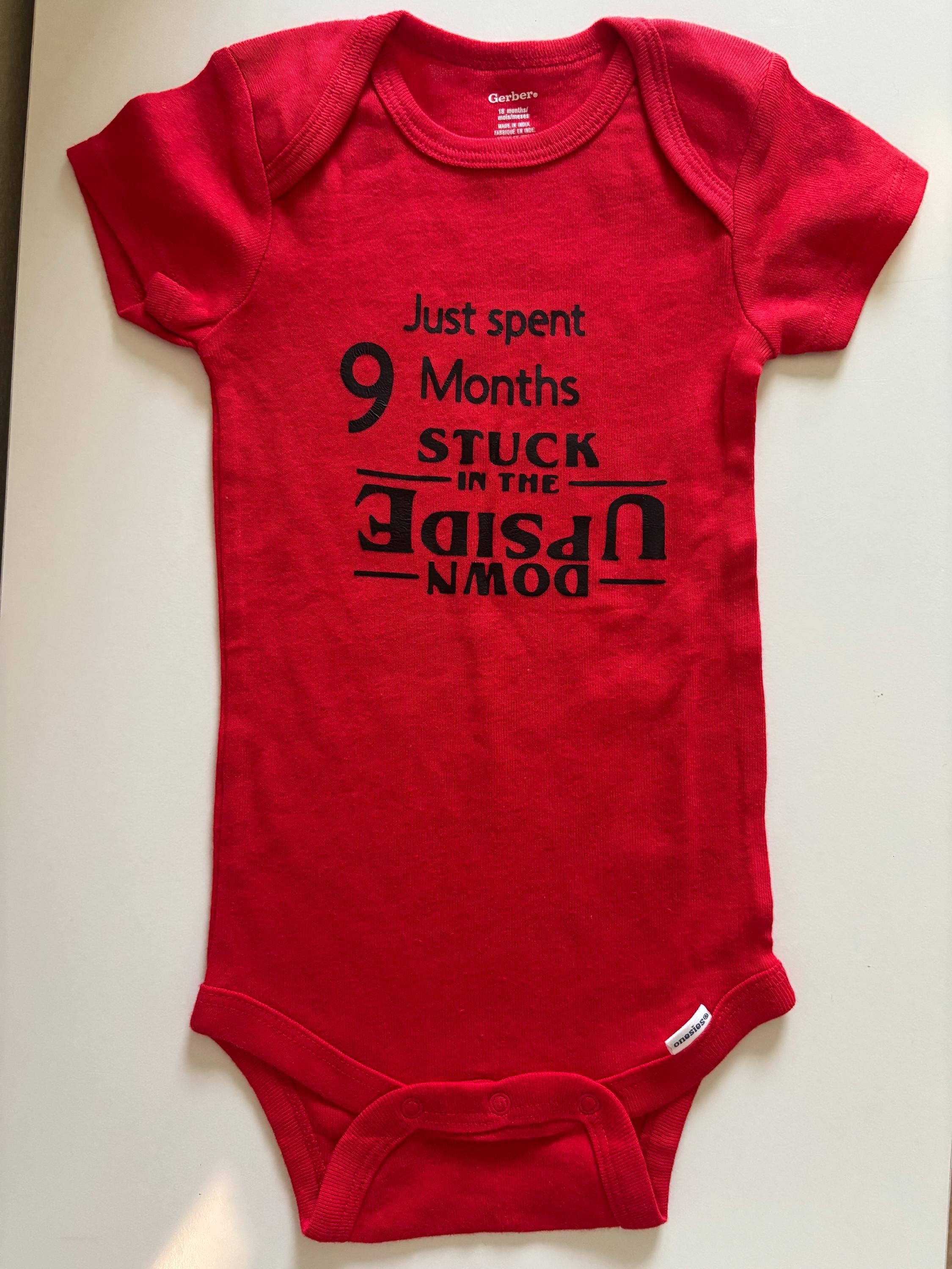 Stranger Things Inspired Onesie | Upside Down | Baby Onesie | Baby ...