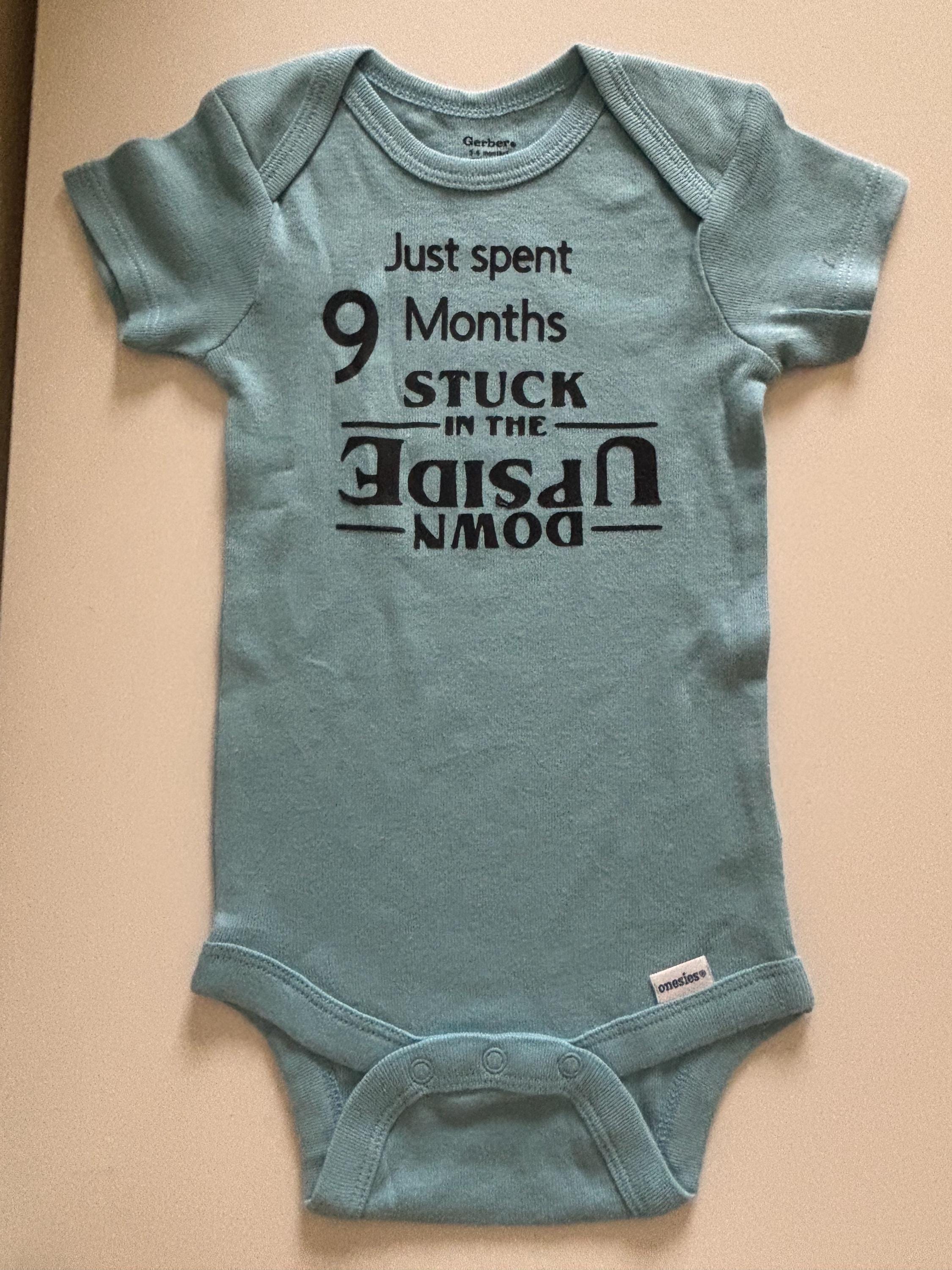 Stranger Things Inspired Onesie | Upside Down | Baby Onesie | Baby ...