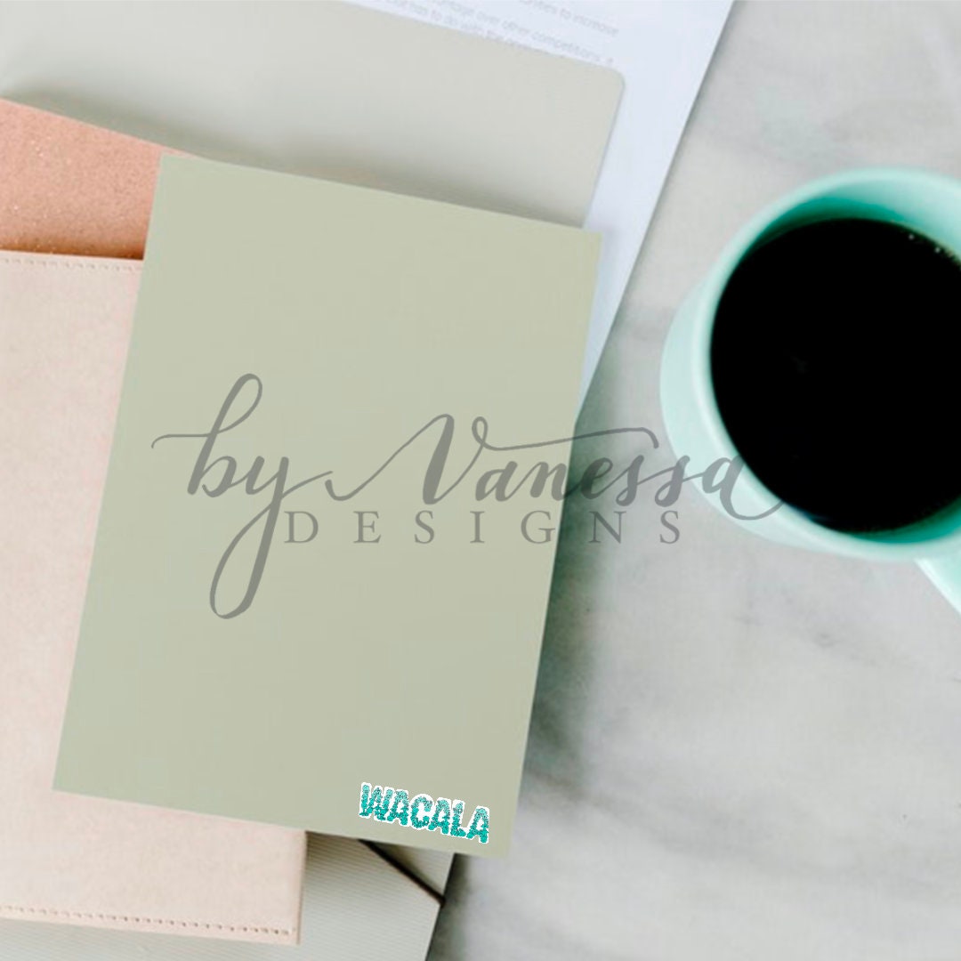 WACALA Vinyl Sticker 3.3x1.1 in. Vinyl Sticker for your - Etsy.de