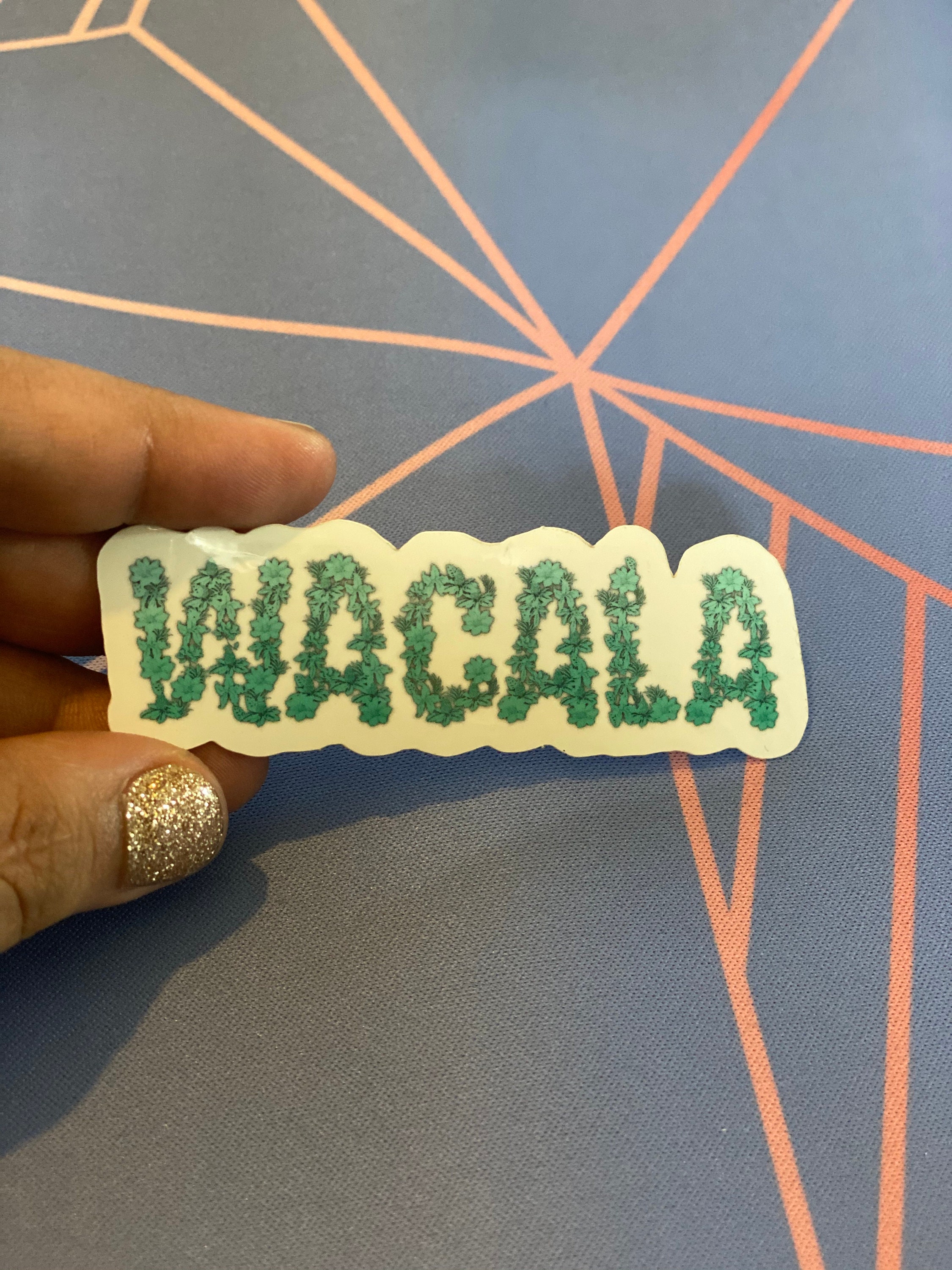 WACALA Vinyl Sticker 3.3x1.1 in. Vinyl Sticker for your - Etsy.de