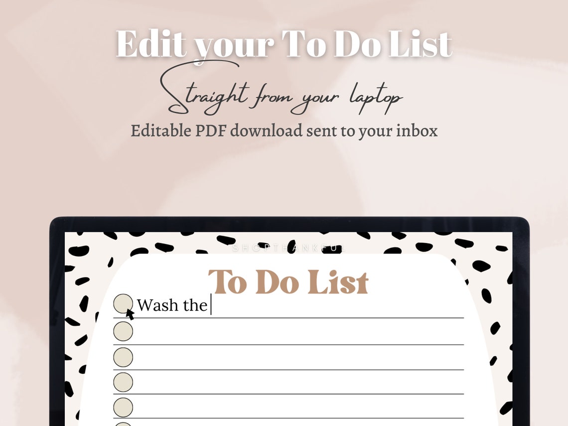 Printable Priority Task Sheet - Editable PDF Download Daily to Do Sheet ...