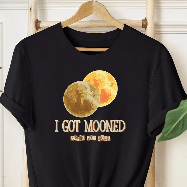 I Got Mooned Eclipse Shirt - Etsy