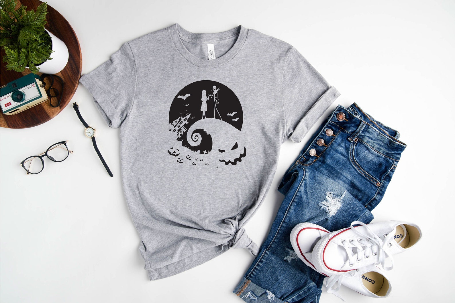 Nightmare Before Christmas Shirt Jack and Sally Shirt - Etsy