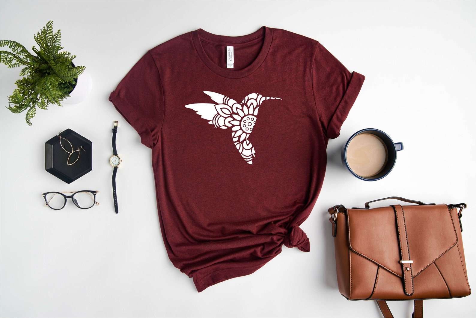 Hummingbird Shirt Floral Hummingbird Shirt Bird Lover - Etsy