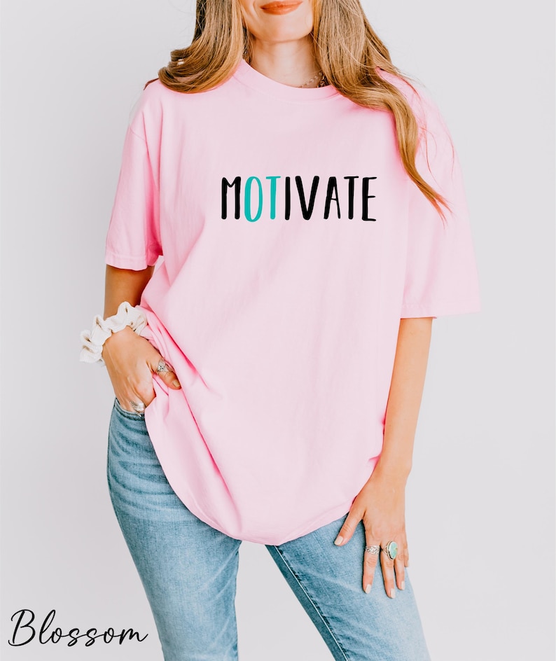 Comfort Colors® Occupational Therapy Shirt, Motivate Shirt, Therapist ...