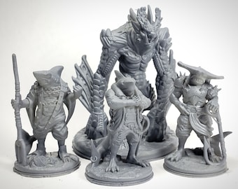 Dnd Shark Miniature - Etsy