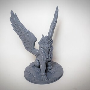 RESIN Sphinx - Large 32mm Scale Miniature - Dnd Miniature Dungeons and ...