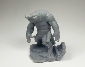 Gator Dnd Miniature | Etsy