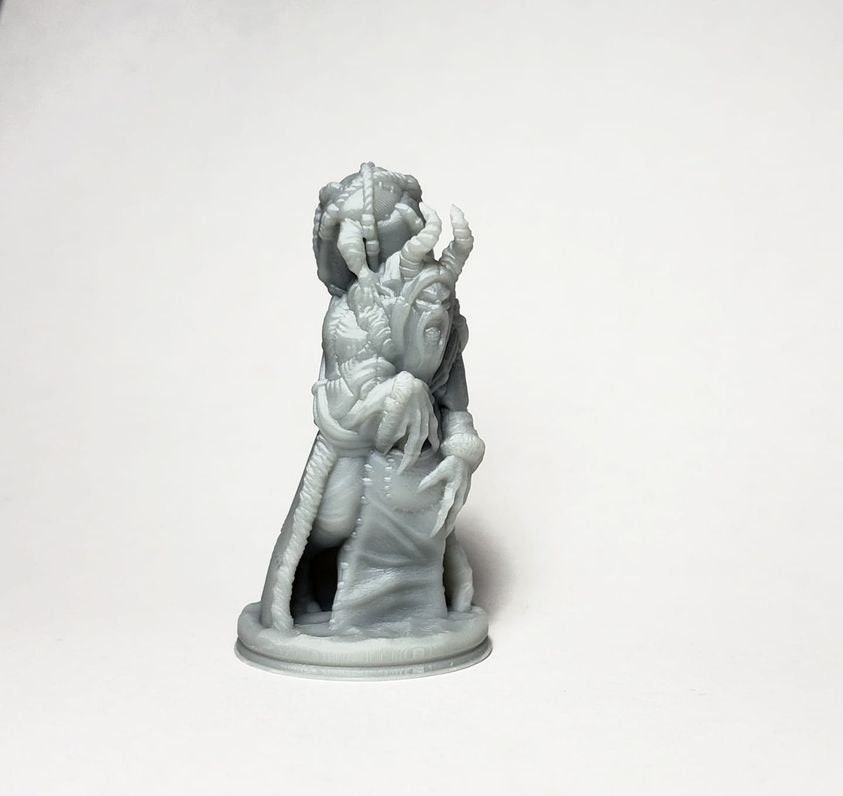 Resin Krampus Model 32mm Miniature Dnd Miniature Dungeons - Etsy